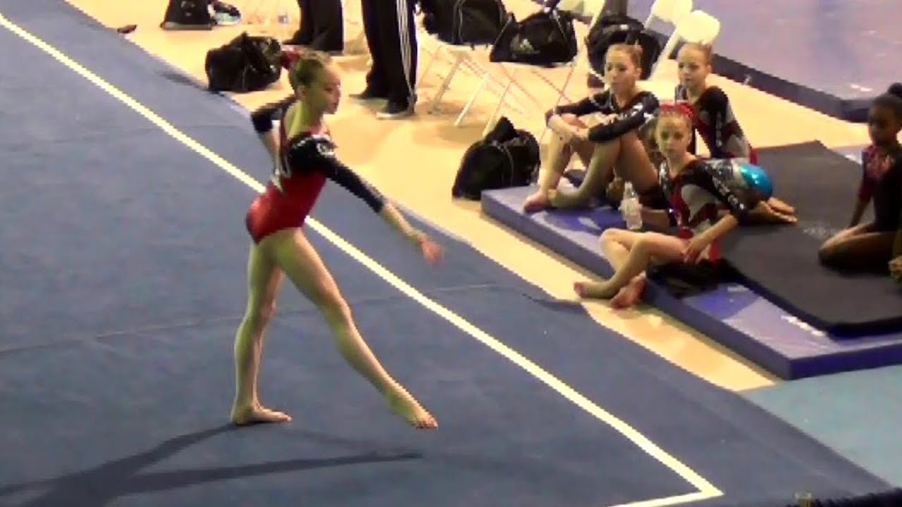 Whitney Bjerken | 6th Level 7 Gymnastics Meet | All Around Champion ...