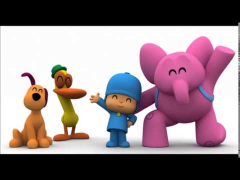 pocoyo elly and pato happy with frends - YouTube