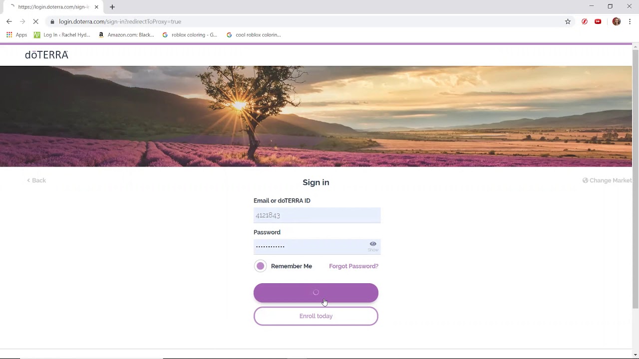 How to login to your new doTerra wholesale access Video 1 of 3 - YouTube