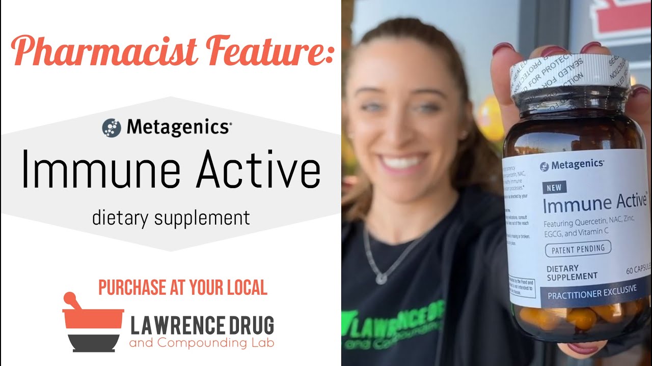 Pharmacist Feature: Immune Active Dietary Supplement! - YouTube