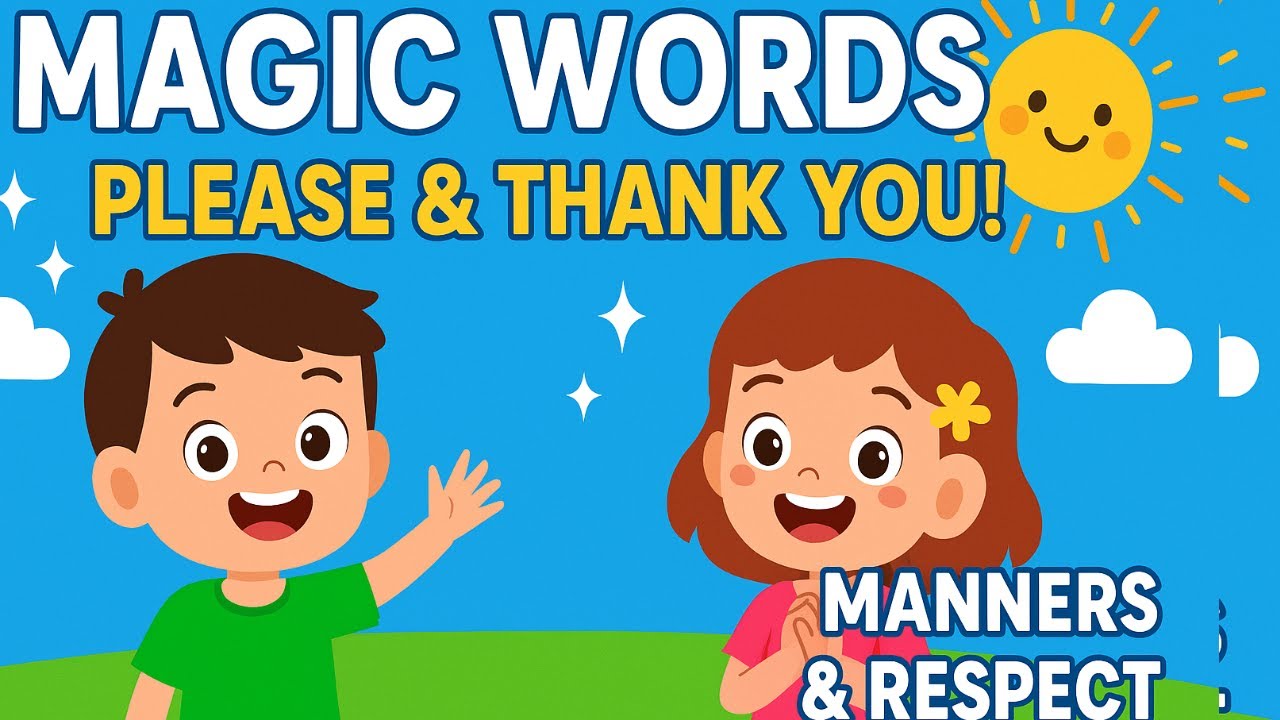 Magic Words – Please & Thank You! Nursery Rhyme - YouTube