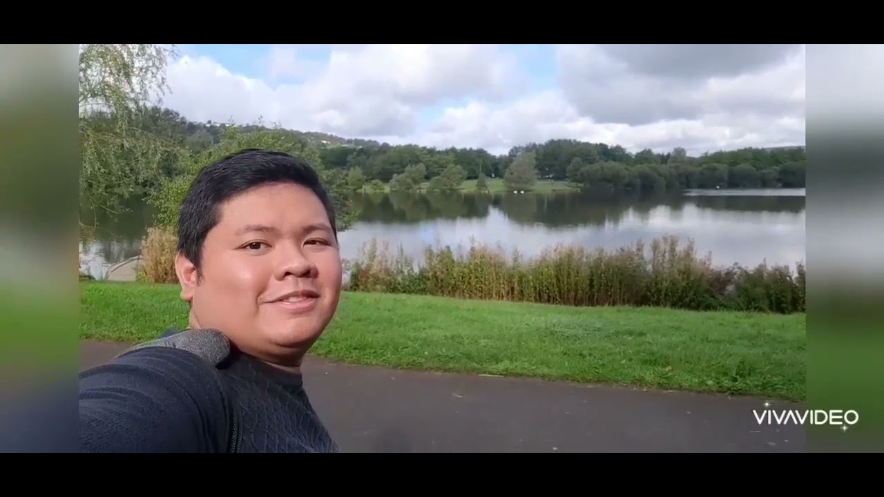 Walk Around Fendrod Lake, Swansea Wales - YouTube