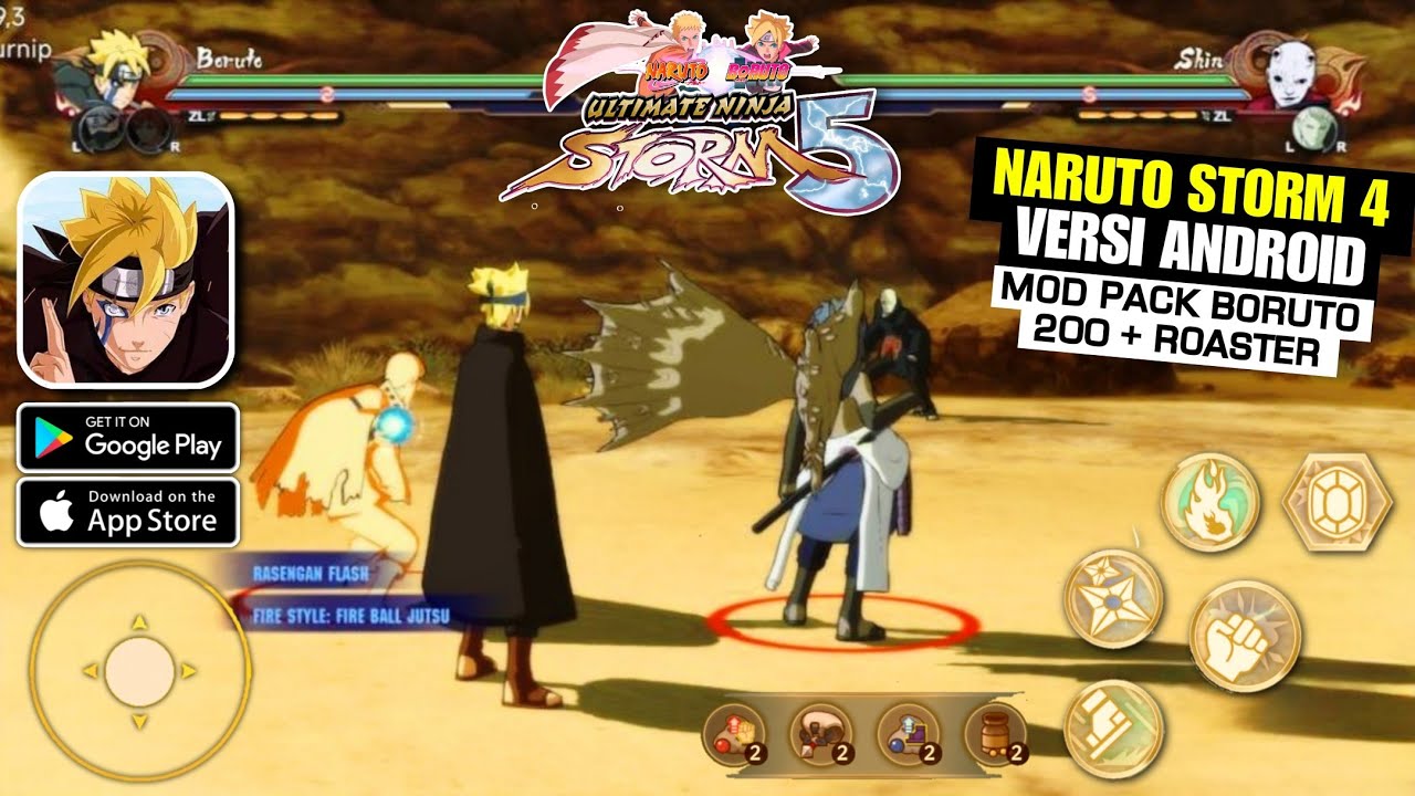 200+ CHARACTER MOD PACK - NARUTO Ultimate Ninja STORM 4 HD Mobile ...