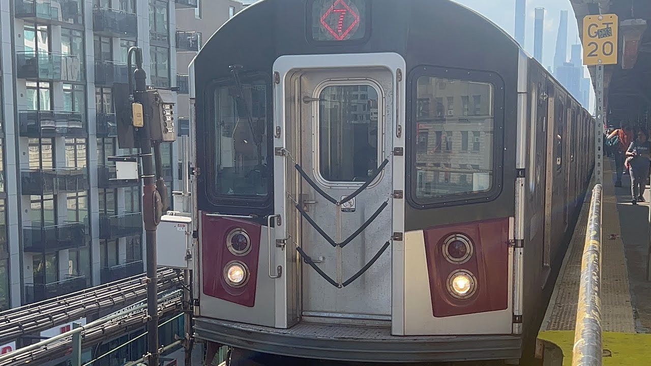 MTA NYCT:Riding R188#7211 7 EXPRESS From Woodside-61st-Mets- Willets ...