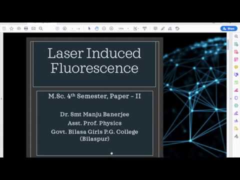 Laser Induced Fluorescence - YouTube