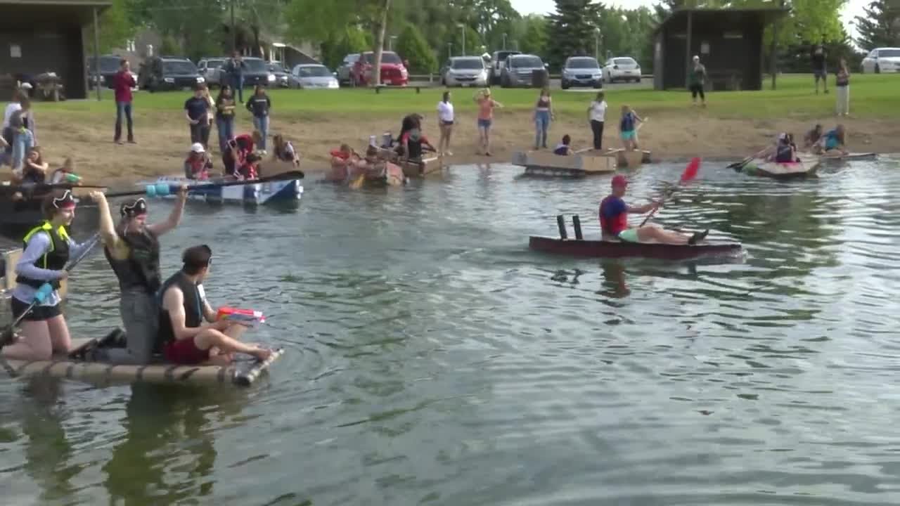 A battle of brains and boats: Helena CrossTown AP Physics Boat Float ...