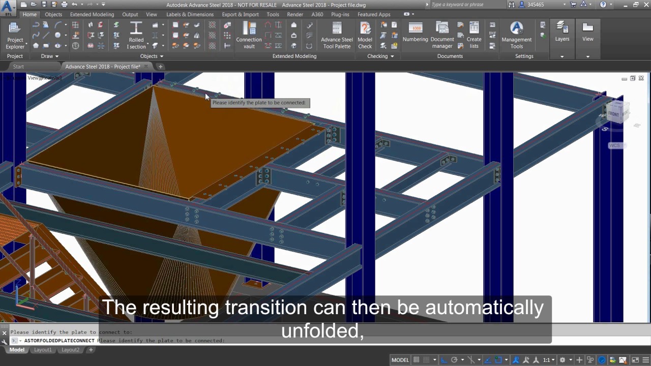 Getting Started with Advance Steel: Part 19 - Creating rectangle to ...