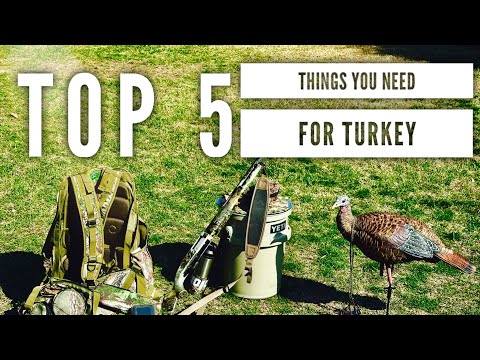 Turkey Hunting Essentials. What to bring turkey hunting. - YouTube