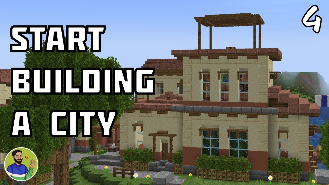 Start Building a City in Minecraft - Tom's World EP4 - YouTube