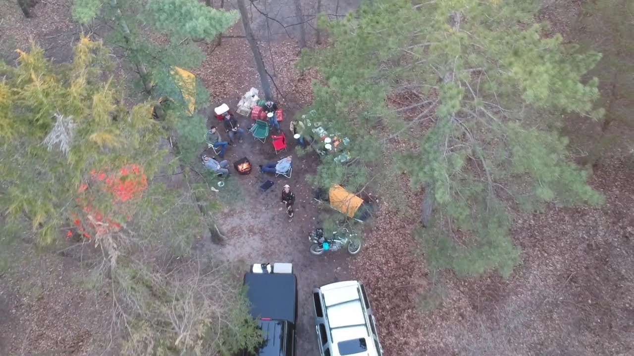 Pinery motocamp and Bruce County Rail Trail - YouTube