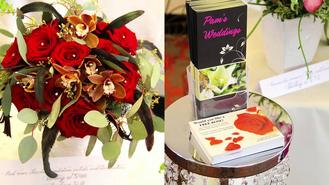 Pam's Flower Garden Wedding Show - YouTube