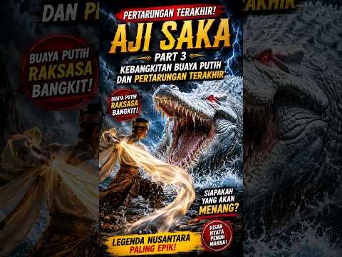 AJI SAKA Part 3 – Pertarungan Terakhir Melawan Buaya Putih! Dewata Cengkar Akhirnya Tumbang