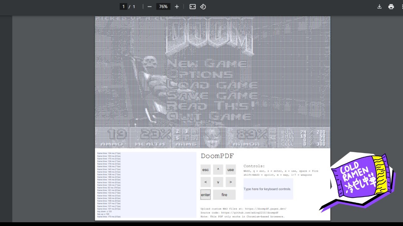 Doom on a .pdf: At this rate, we'll be able to play Doom on a sheet of ...