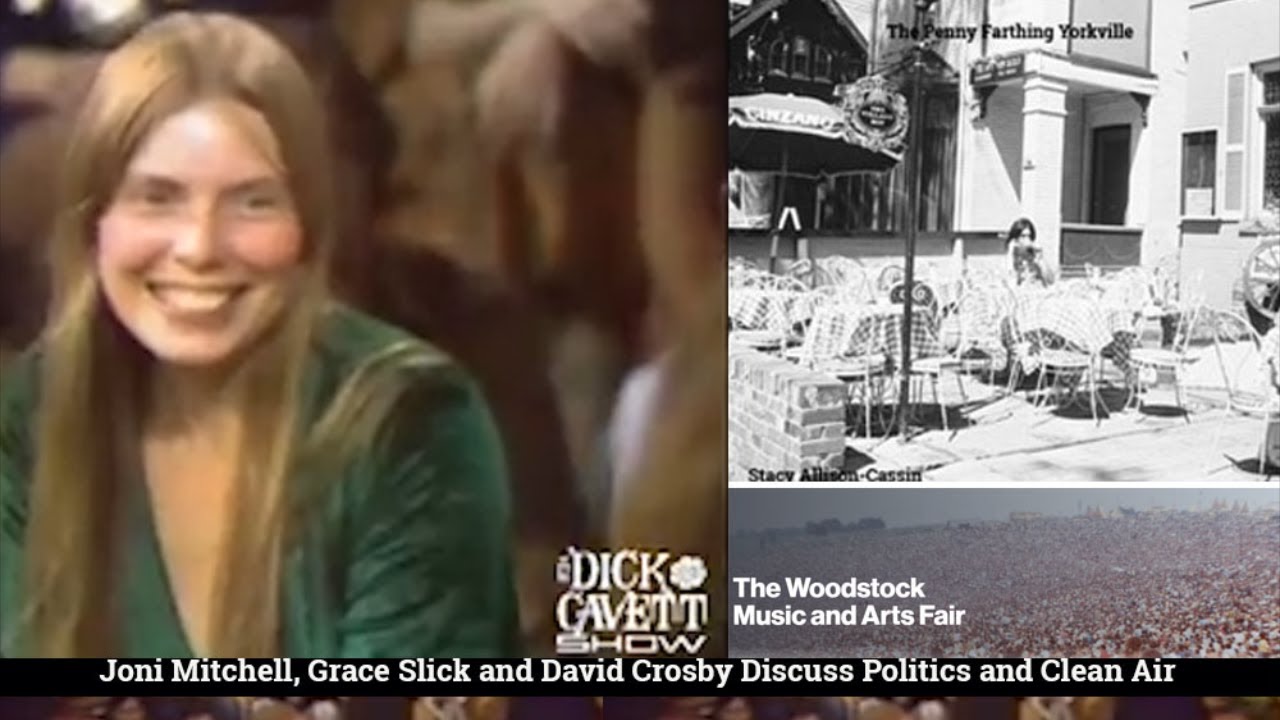 Woodstock the Night After with Joni Mitchell, Grace Slick and David ...