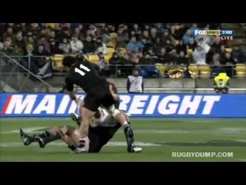 Rene Ranger big hit on Zane Kirchner - 2010 Tri Nations - YouTube