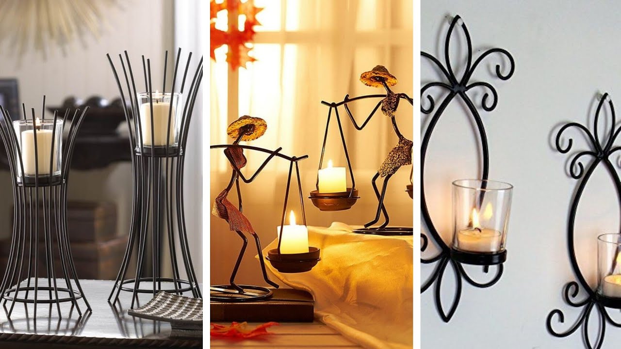 Candle Holder Ideas Metal