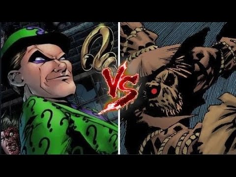 Scarecrow vs Riddler - YouTube