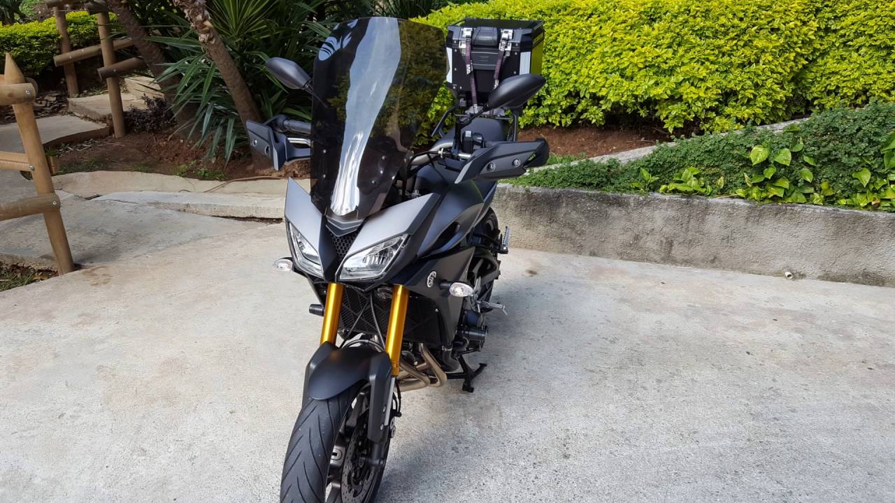 MT-09 Tracer FJ-09, Windshield, WindScreen - YouTube