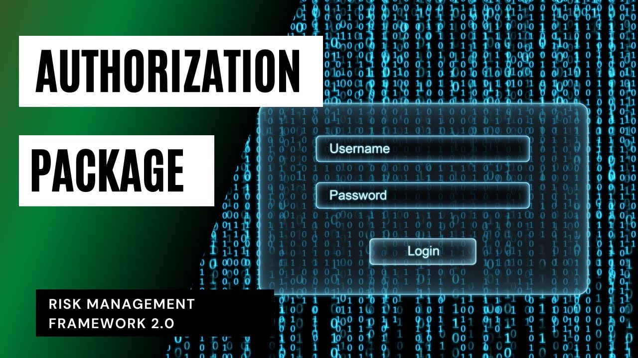 RMF2149 Authorization Package - YouTube