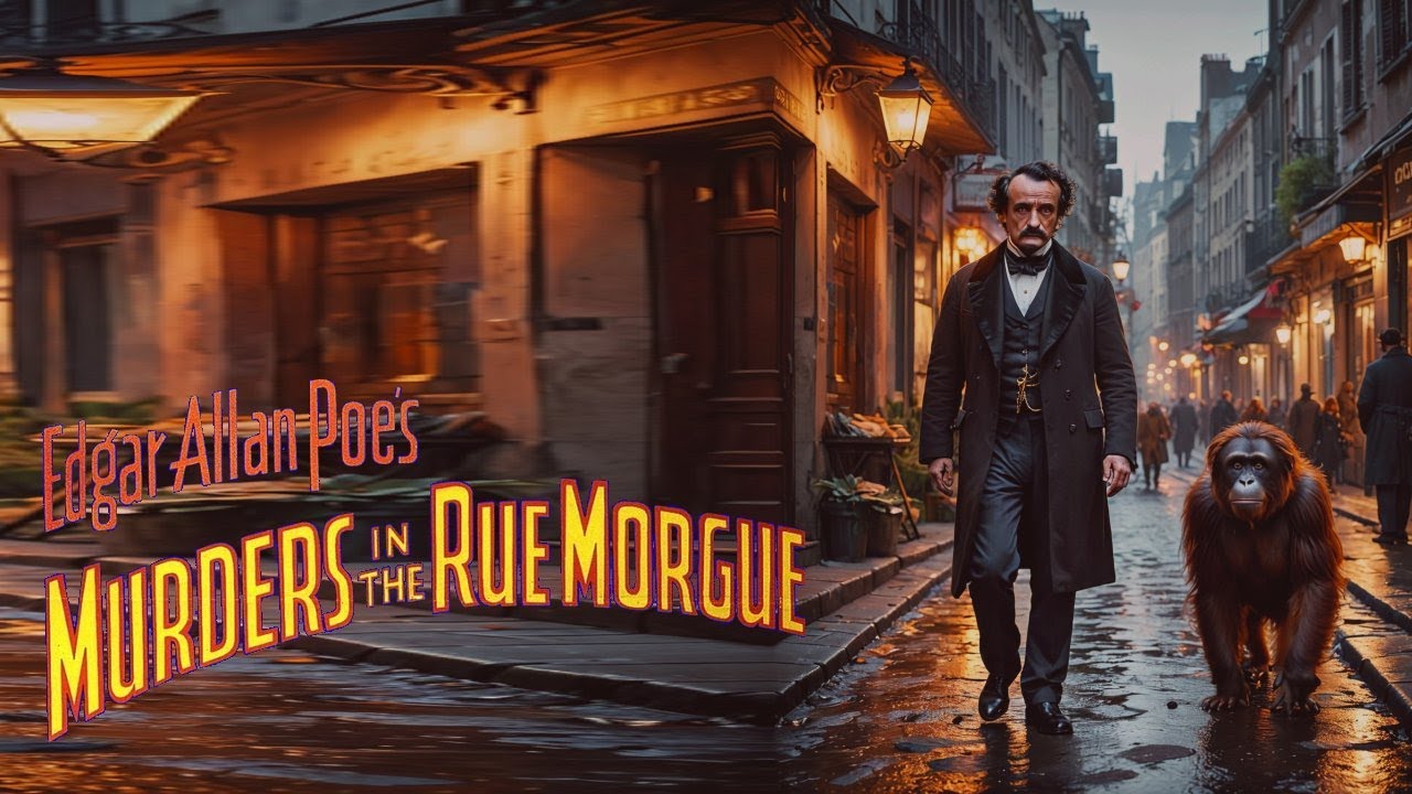 🎃MURDERS IN THE RUE MORGUE by Edgar Allan Poe - YouTube