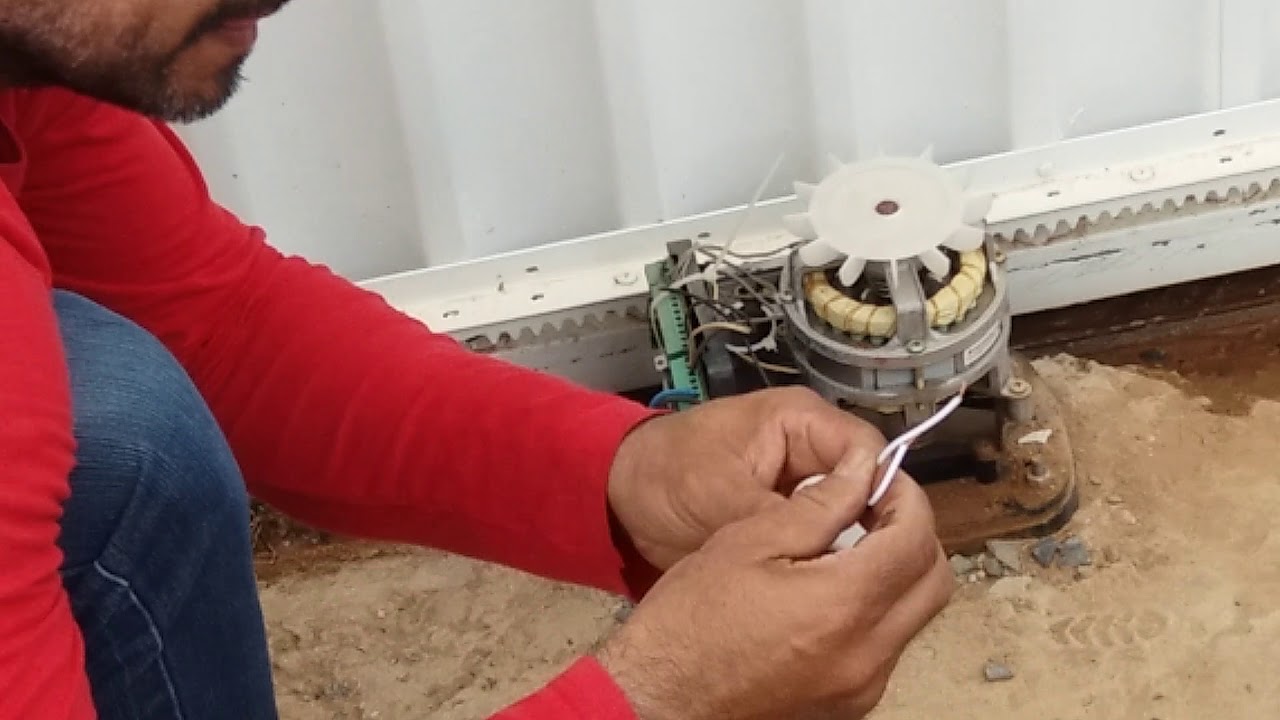 Motor deslizante,Capacitor estorado - YouTube