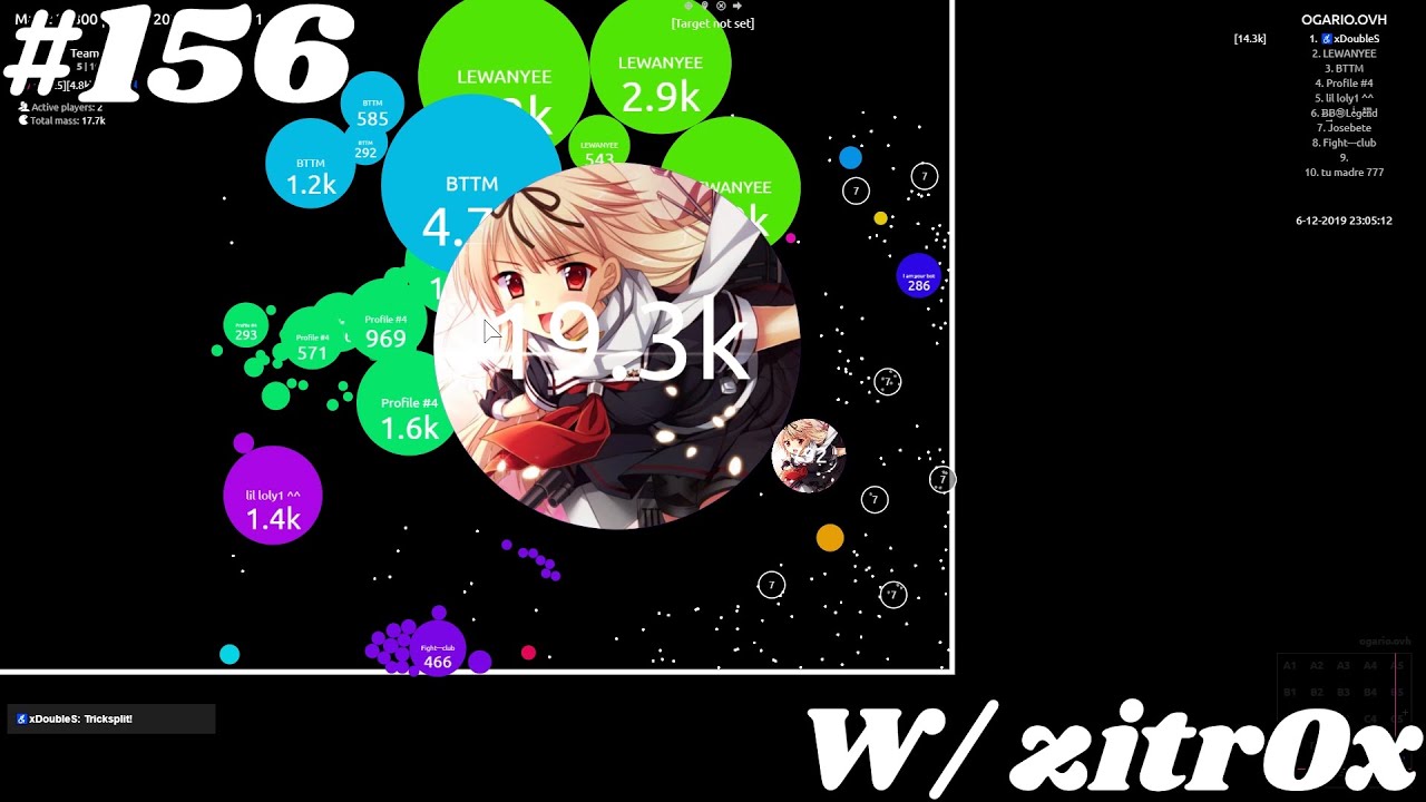 Agar.io - Duo Takeover #156 (W/ Zitrox) - YouTube