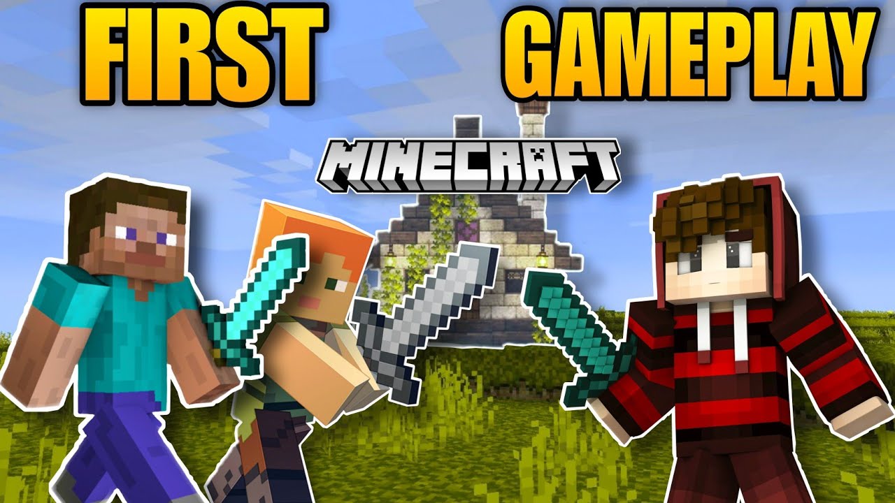 How To Play Minecraft - Survival Gameplay #1 - YouTube