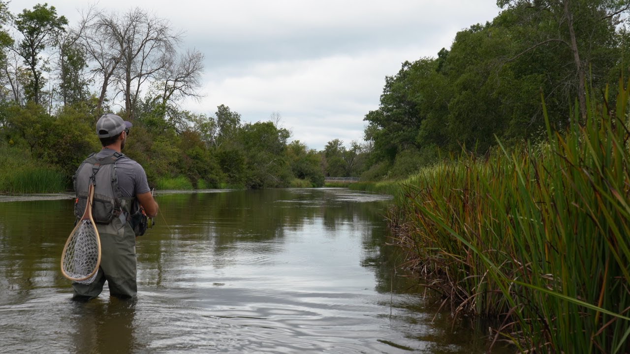 Wisconsin Fly Fishing - Mecan River - YouTube