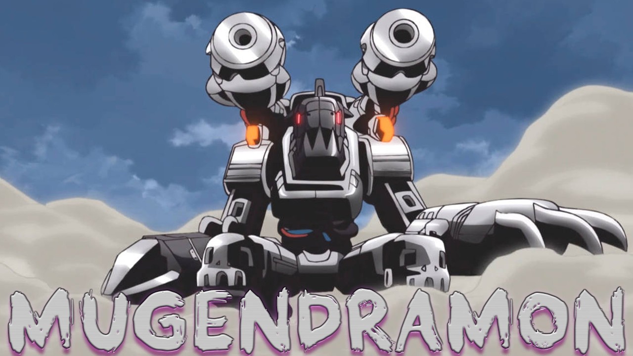 MUGENDRAMON (Machinedramon): El DIGIMON CYBORG COMBINADO - YouTube