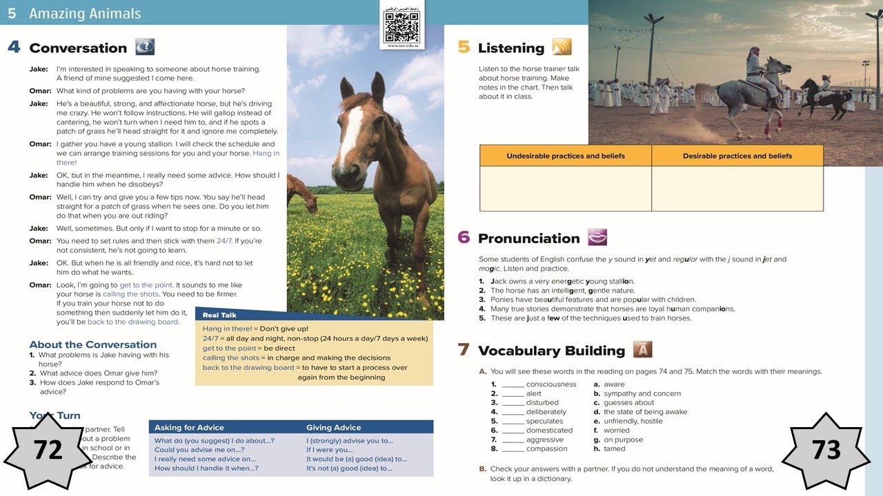 Mega Goal 4 - Unit 5 - Lesson 3 - Conversation - Pages 72 - 73 - YouTube