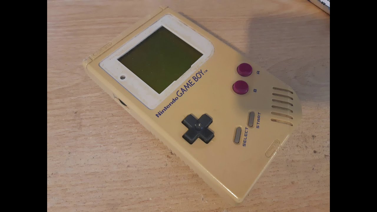 Full Restoration Original Gameboy 1989 DMG-01 - YouTube