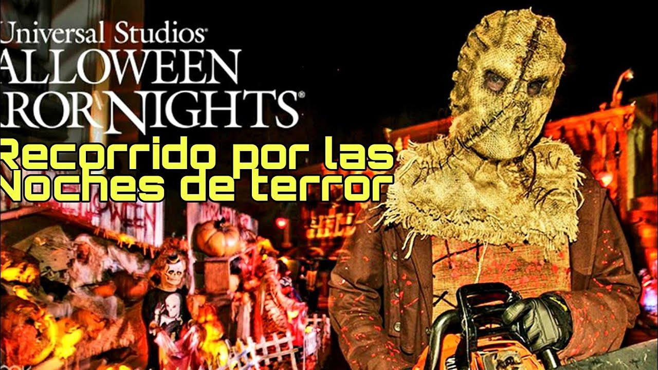 Recorrido por las noches de Horror en Universal Orlando 2021 - YouTube