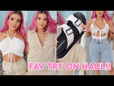 PRINCESS POLLY SUMMER TRY ON HAUL 🐬  + DISCOUNT CODE 😍 JAZ HAND