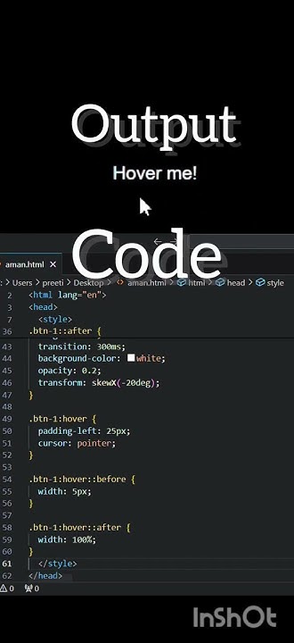 Button Animation In Html Css Coding Htmlcss Frontendcourse