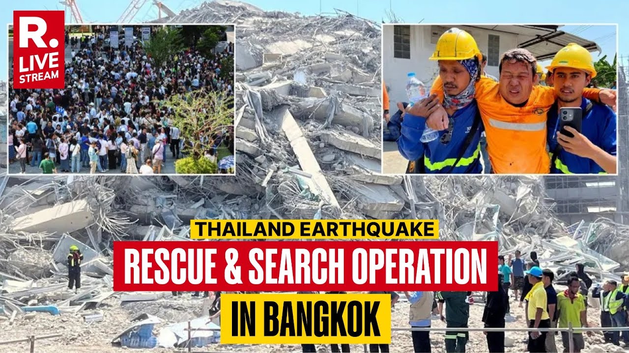 Bangkok Earthquake LIVE: Buildings Collapse as Massive Earthquake Hits ...