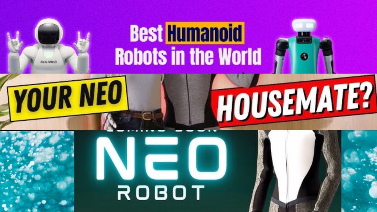 Meet NEO Robot | The AI Robot Redefining Home Technology home - YouTube