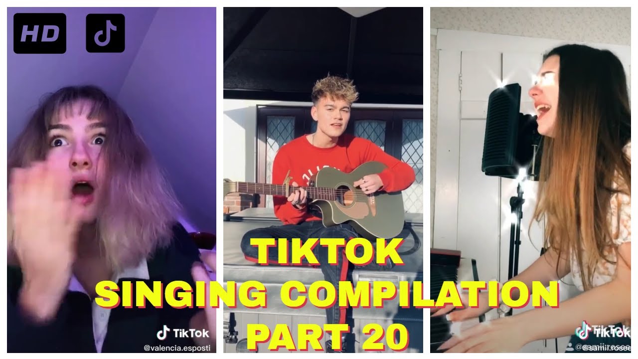 TikTok singing compilation V20 | BEST SINGERS IN TIK TOK 2020🎤🎶😮 | tik ...