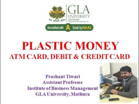 Concept of Plastic Money | ATM Cards | Debit Cards | Credit Cards - YouTube