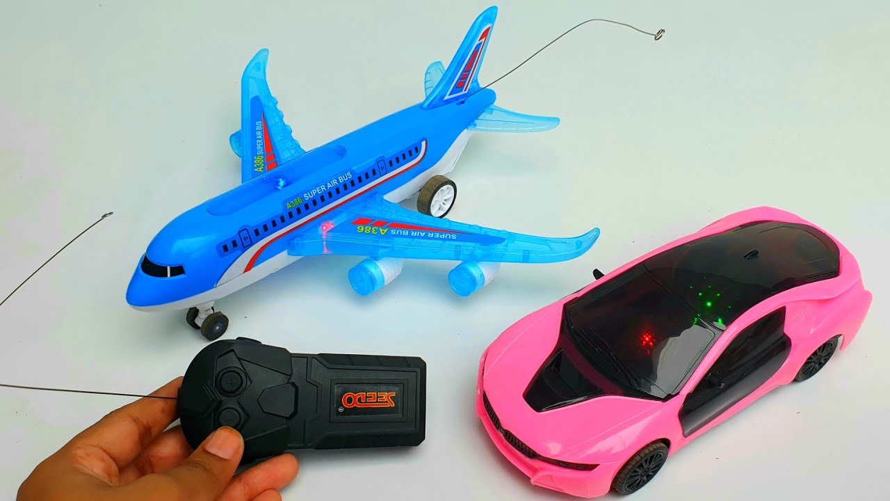 Radio-controlled model car & radio-controlled airplane unboxing - YouTube