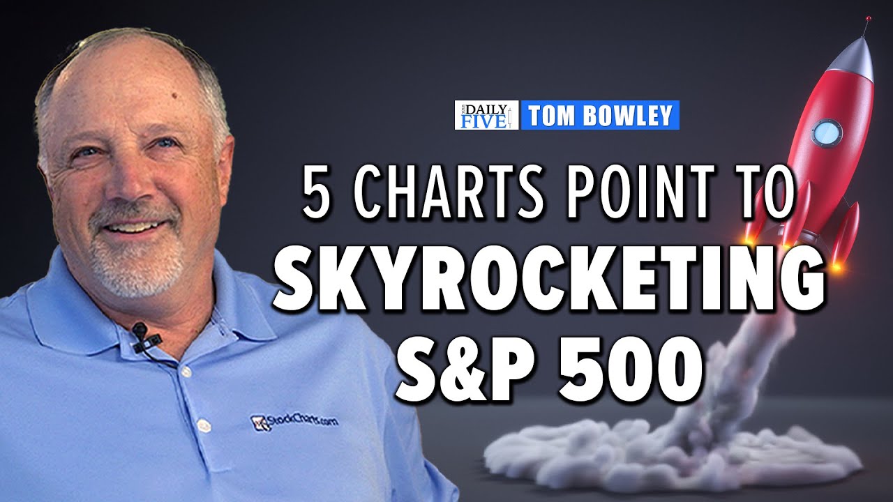 5 Charts Point To Skyrocketing S&P 500! | Tom Bowley | Your Daily Five ...
