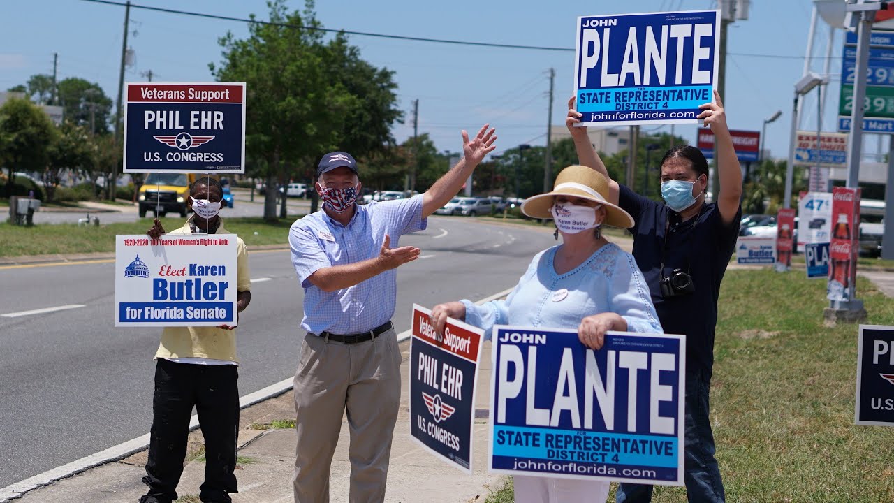 Sign Waving - YouTube