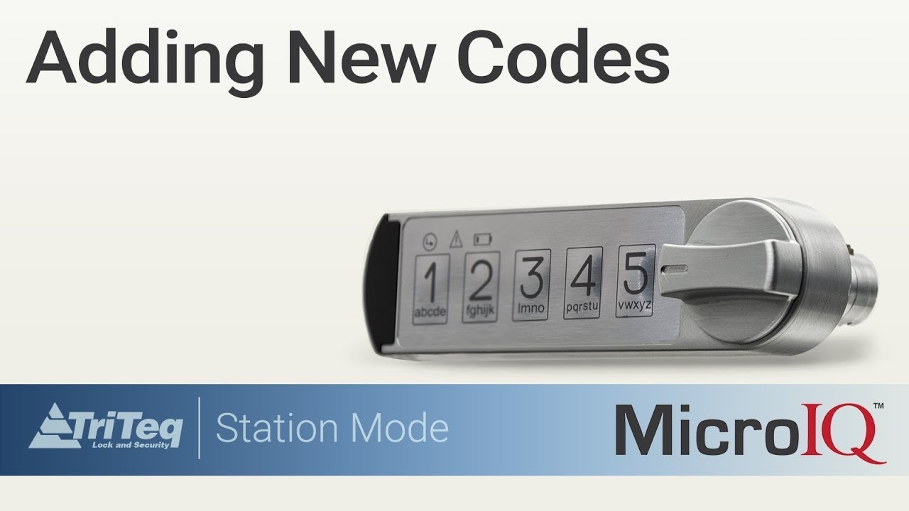 Adding New Codes - YouTube