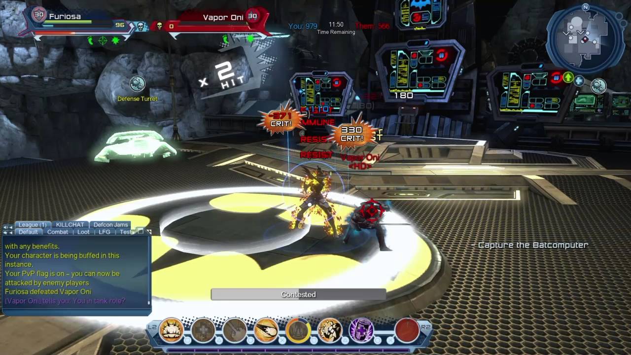 DCUO ATOMIC TANK PVP LOADOUT - YouTube