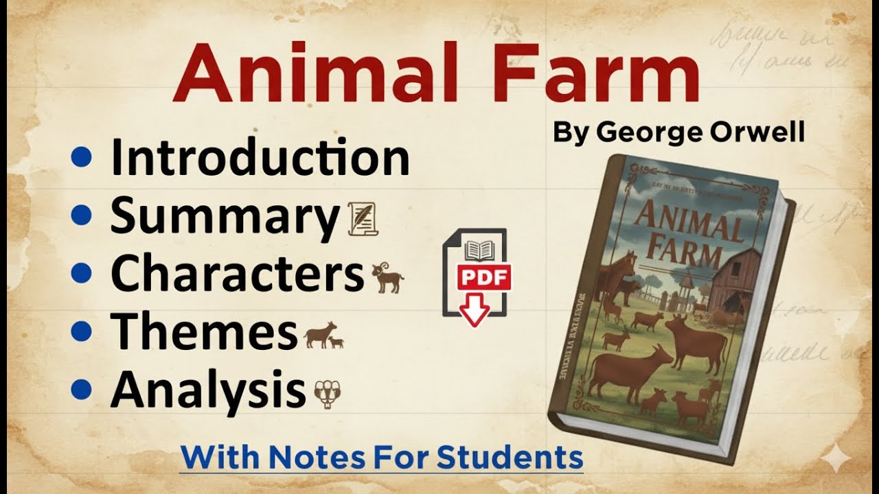 Animal Farm by George Orwell | Summary of Animal Farm By George Orwell ...