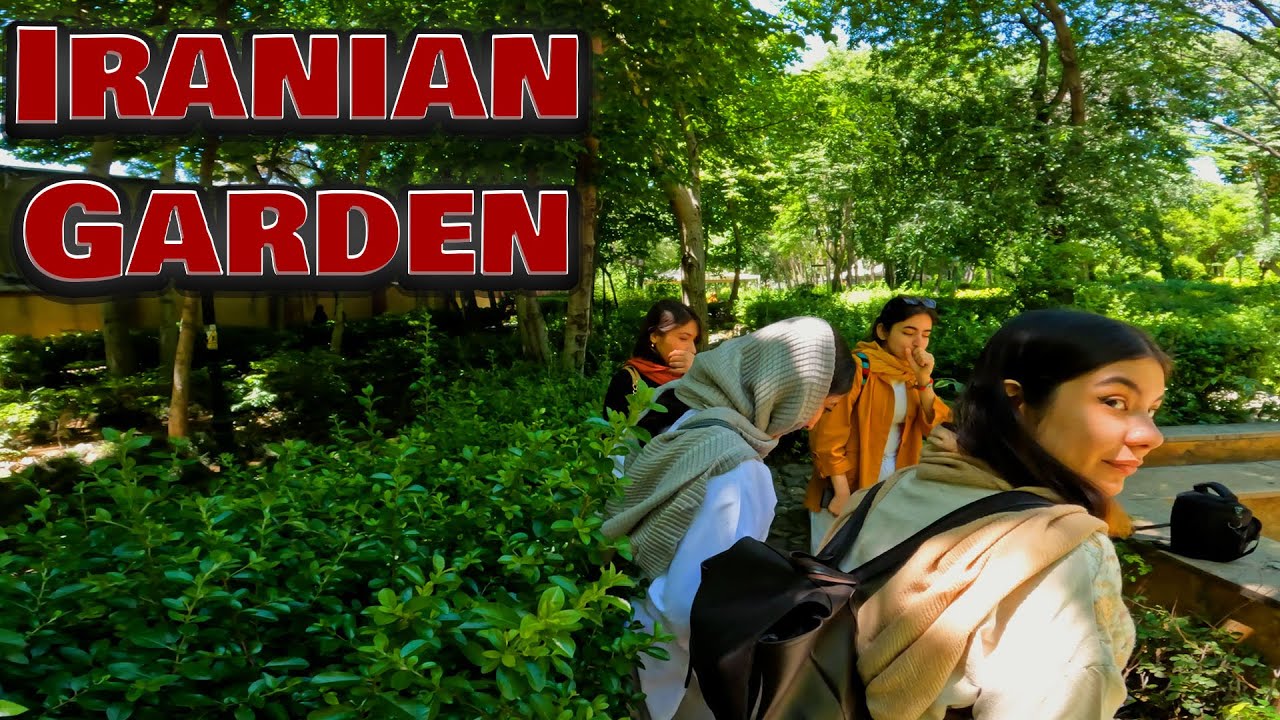 Tehran 2024 (4K) - Walking in Iranian Garden in Tehran( A piece of ...