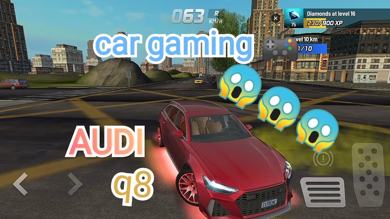 audi q8 car 😱|gaming vdo audi car🥺 | car game plya 😍 super car drive ...