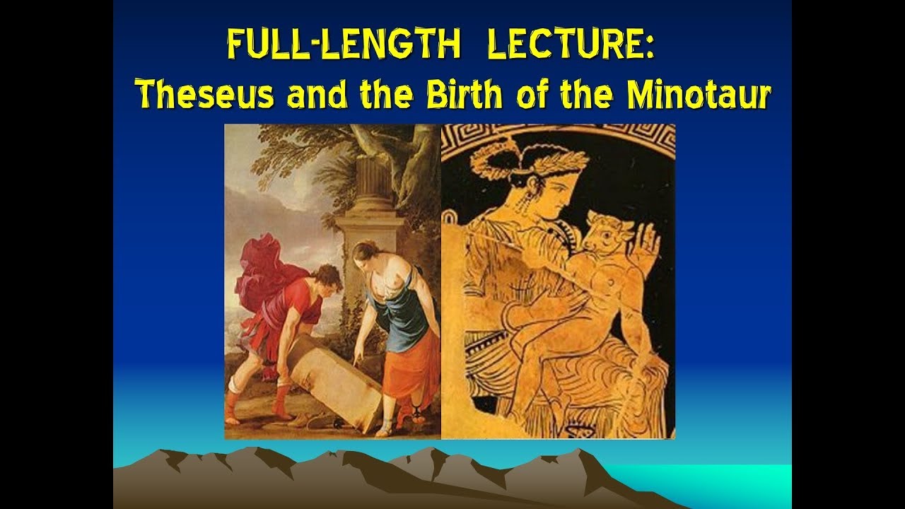 Theseus and the Birth of the Minotaur -- FULL-LENGTH LECTURE -- Brett ...