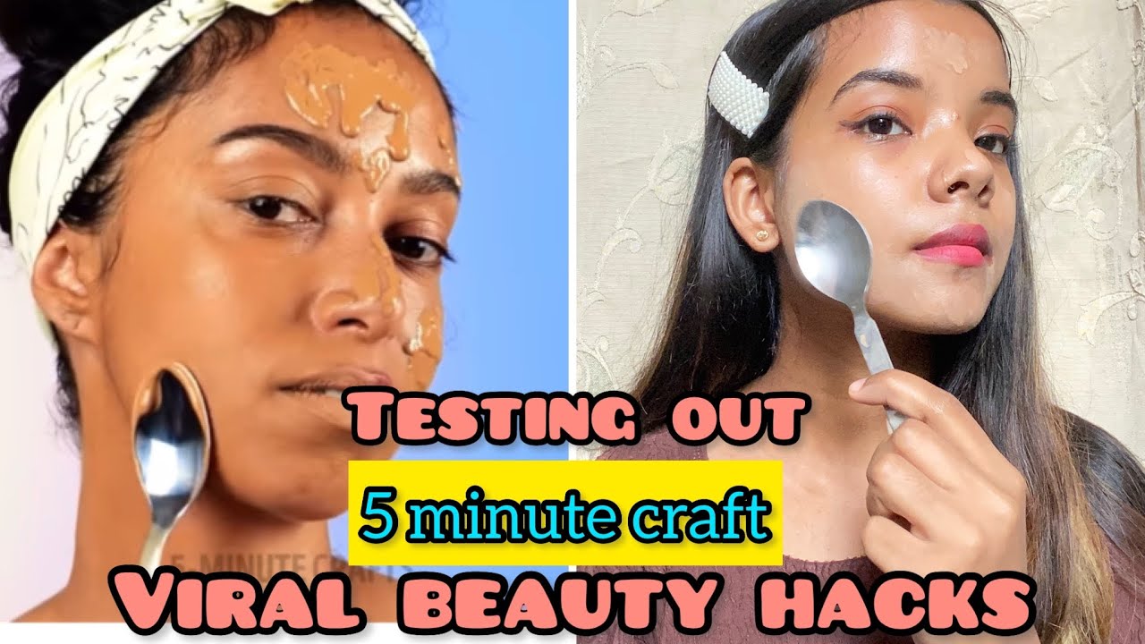 Testing Out Viral Beauty Hacks By 5 Minute Crafts Do They Even Work