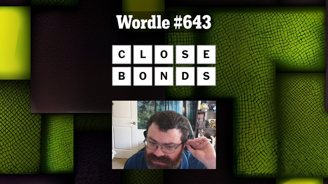 Forming the bonds of friendship with Wordle #643 (Mar 24, 2023) - YouTube