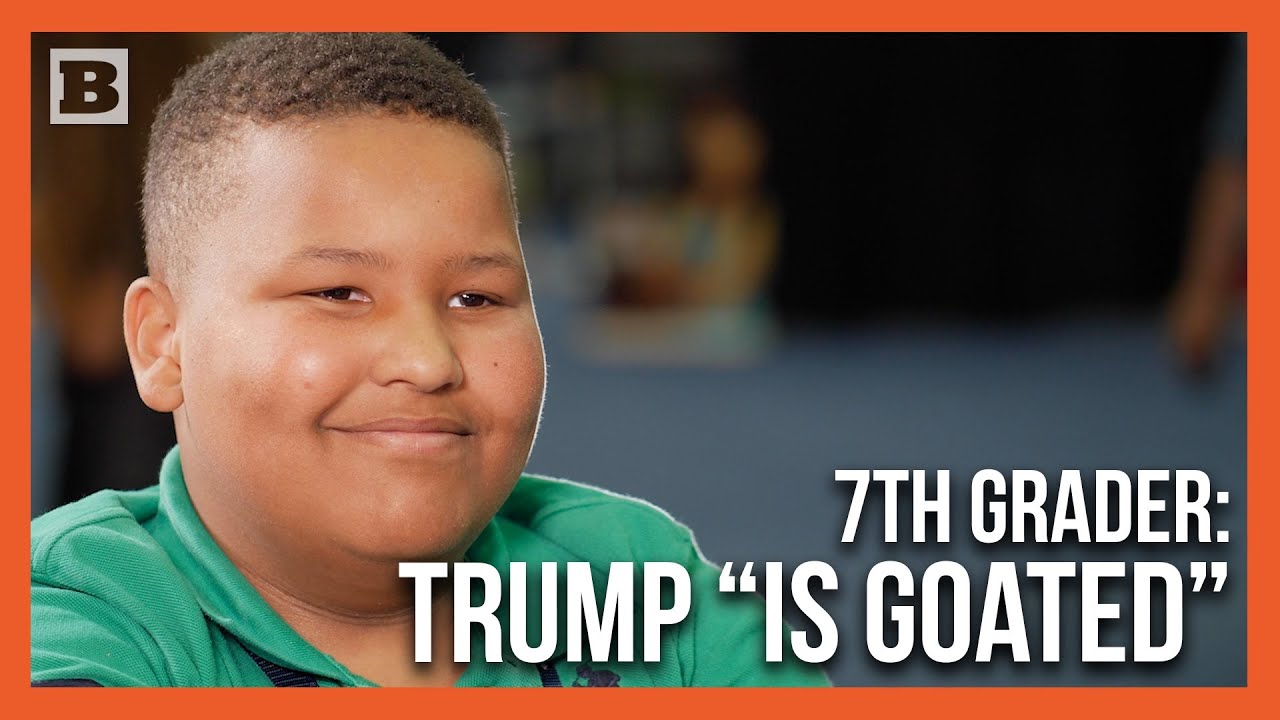 7th Grader Wants to Tell Donald Trump that "He's GOATed" - YouTube